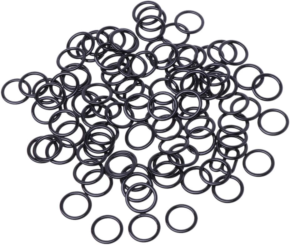 FENGBra Rings,Bra O Rings100pcs Metal Bra Strap Adjuster Slider O Rings ...
