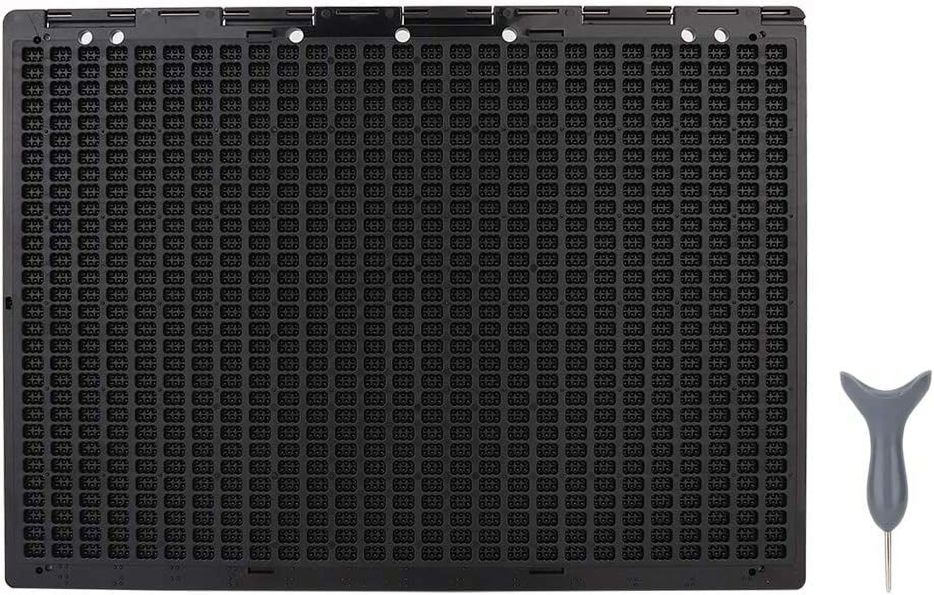 FENGBraille Slate Stylus Kit,Portable 27 Lines 30 Cells Braille Writing ...