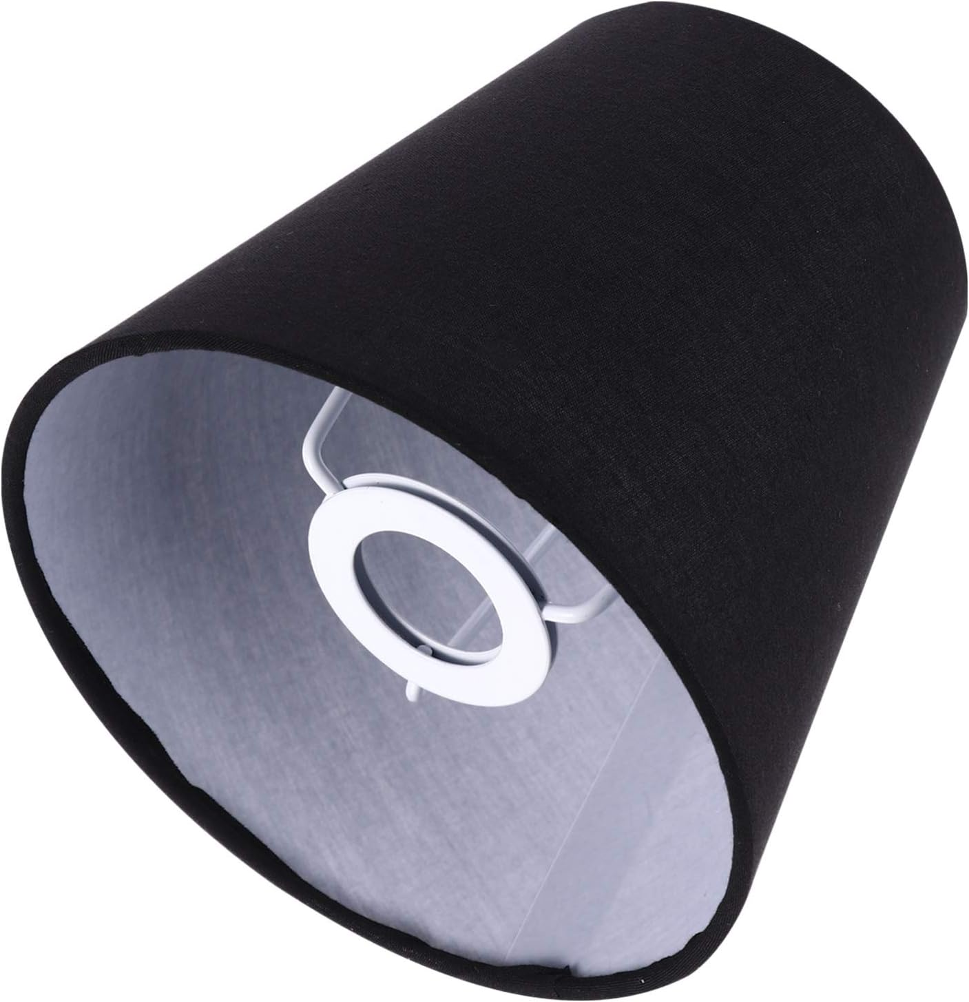 FENGCandle Bulbs E27 Lampshade Black Lamp Shade, Pendant Lighting ...