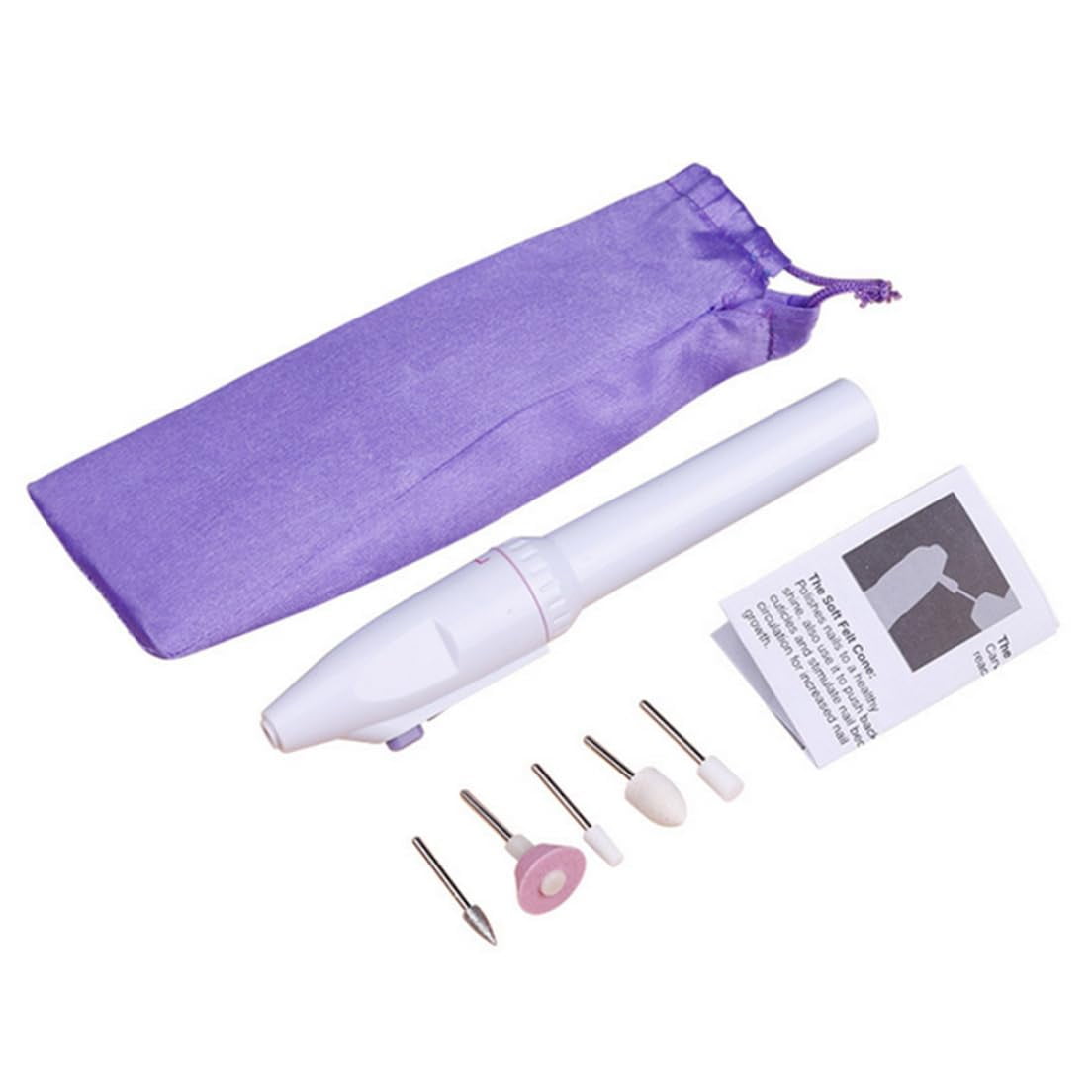 FENGElectric Nail Polisher Manicure Files Nail Art Grinder Grooming Kit ...
