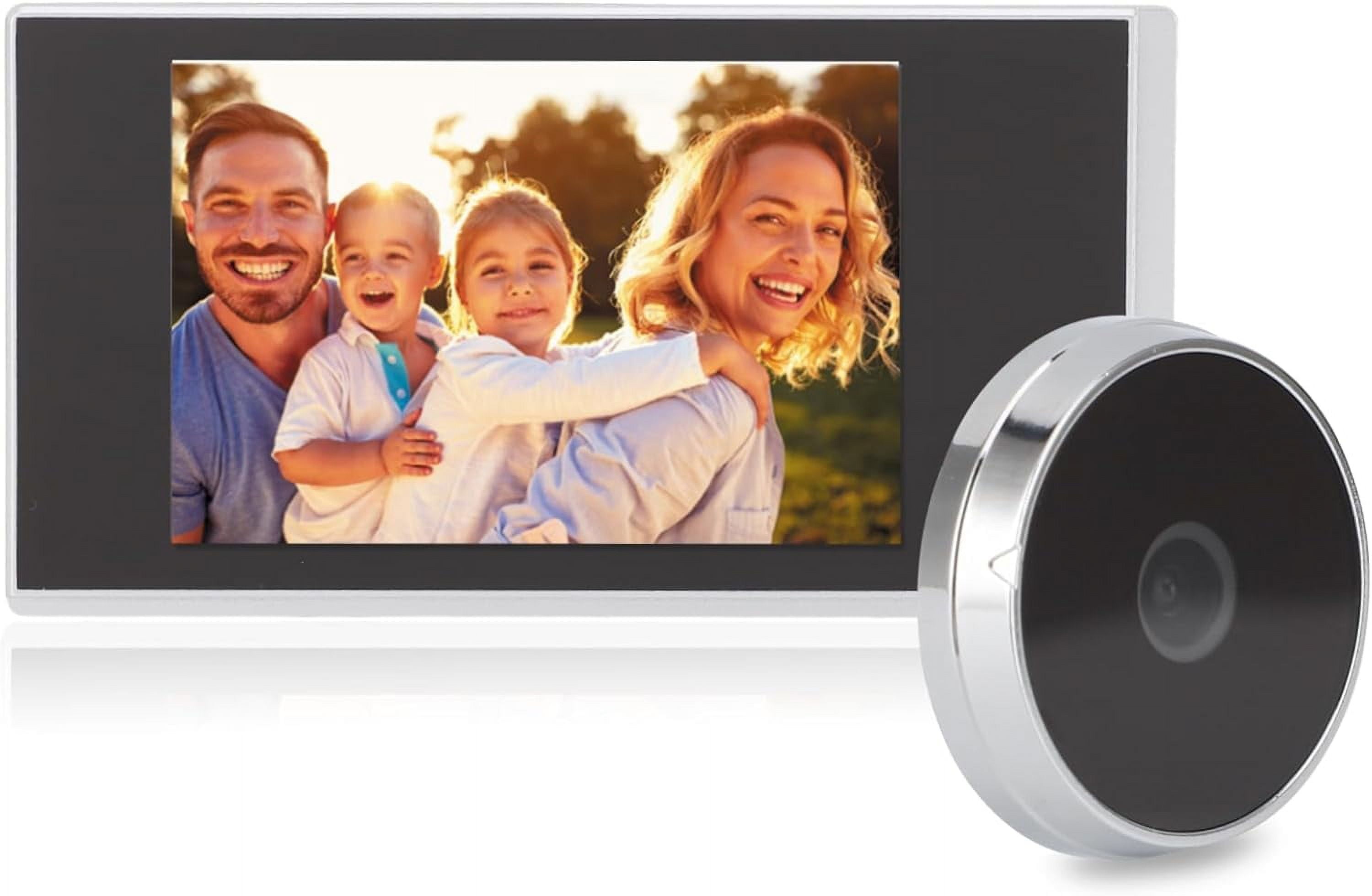 FENGElectronic Monitoring Cat Eye Camera Door Viewer 3.5" Digital ...