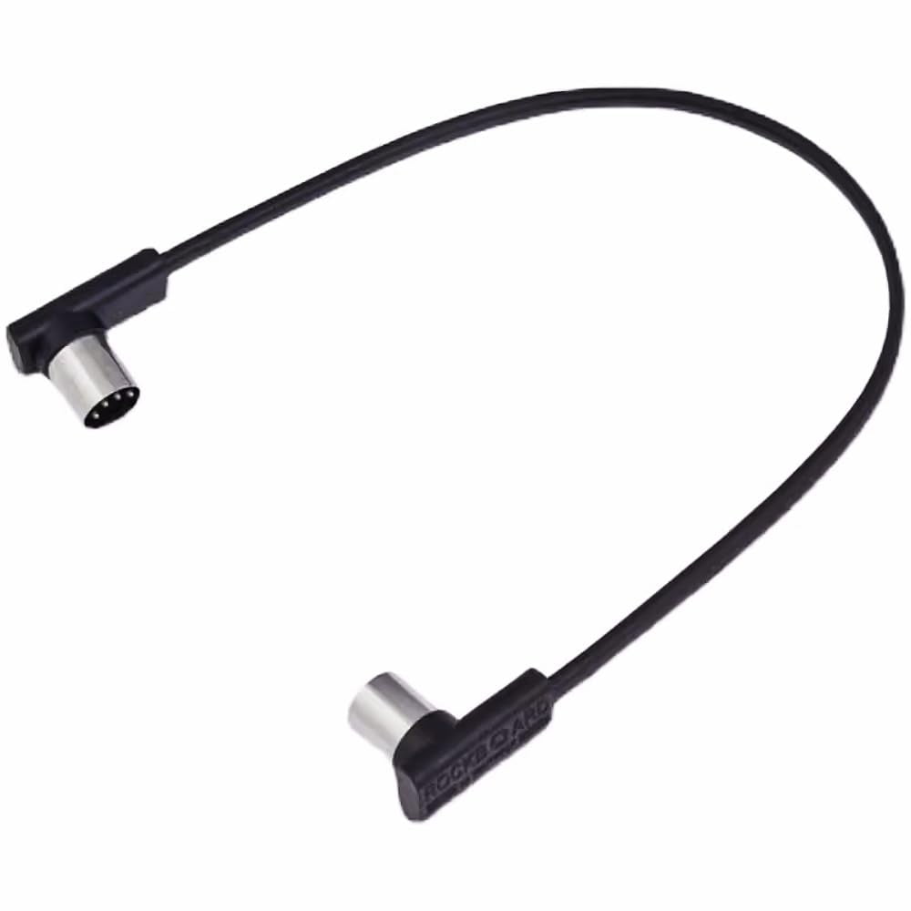 FENGFlat MIDI 5-pin Din Audio and Video Connection Cable Right Angle ...