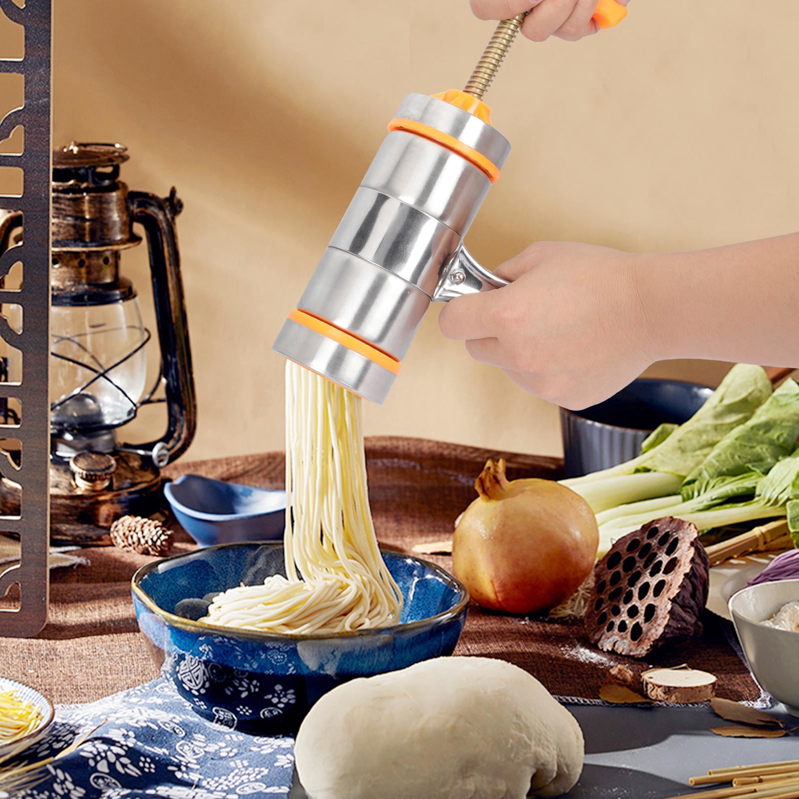 FENGGUIQU 1Set Multi Function Pasta Maker Press Noodle Making Tool with ...
