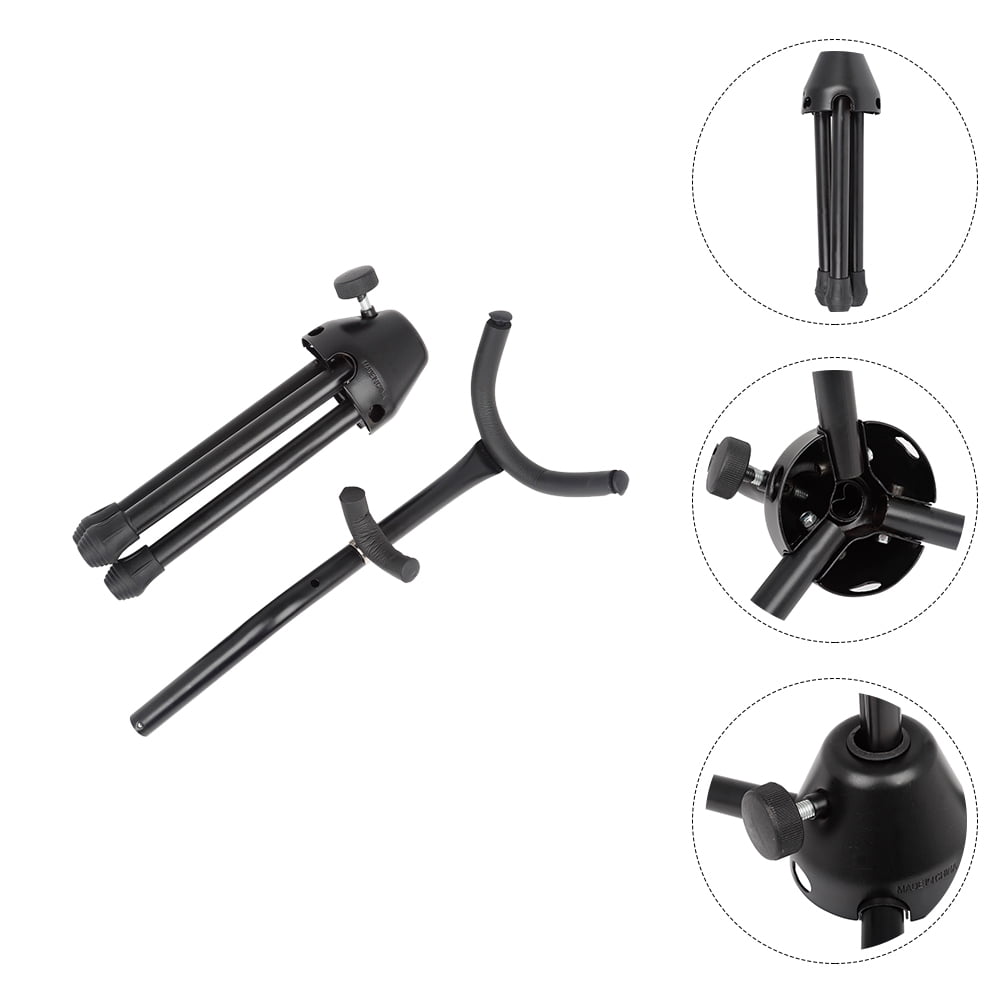 FENGGUIQU 1Pc Premium Black Saxophone Stand Foldable Lightweight ...