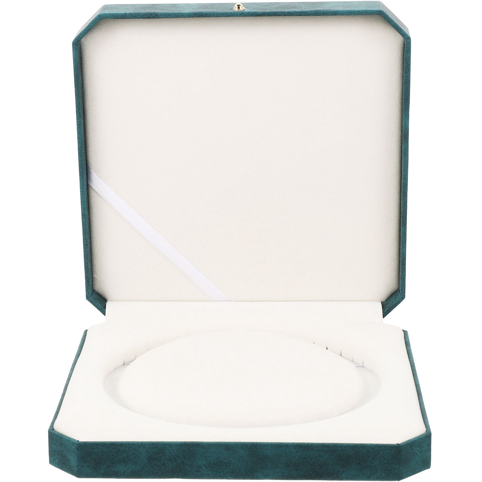 FENGGUIQU Sky Blue Travel Necklace Box Durable Necklace Storage ...