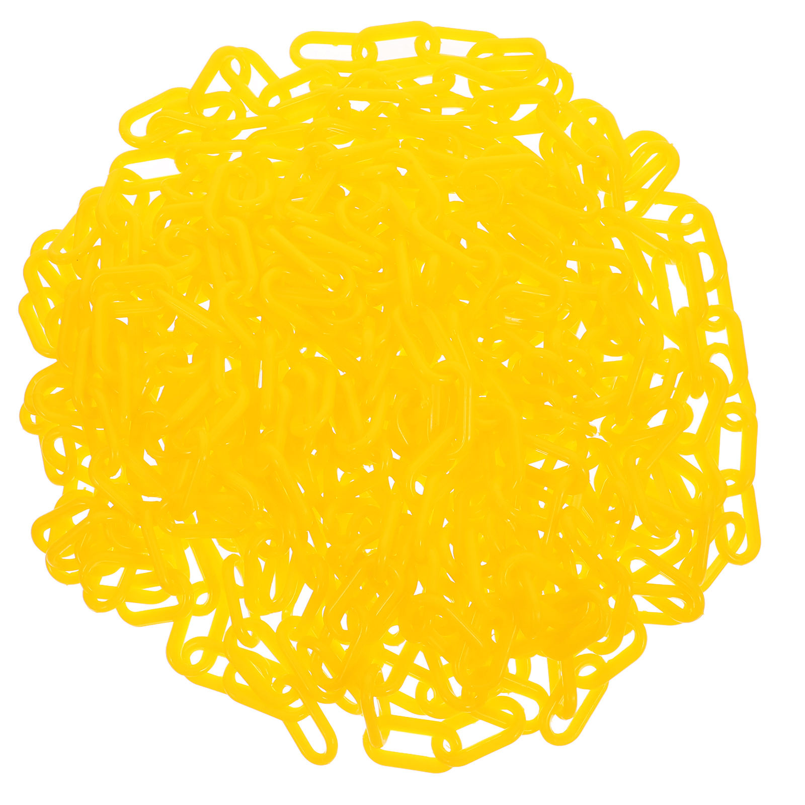 FENGGUIQU 1Set Chain Link Yellow Abs For Parking Barrier And Outdoor ...