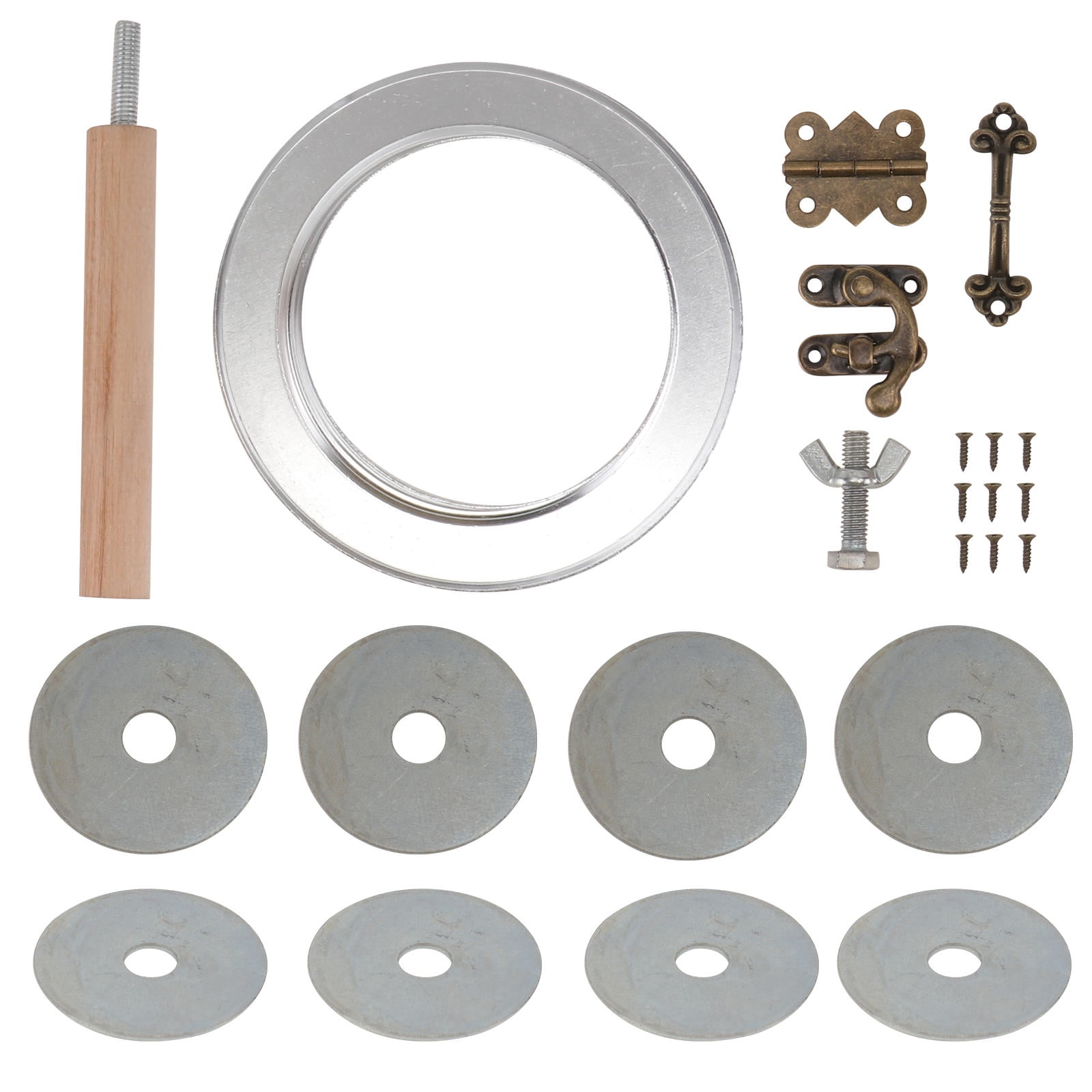FENGGUIQU 1Set Bird Nest Accessory Set Standing Pole Iron Install Kit ...