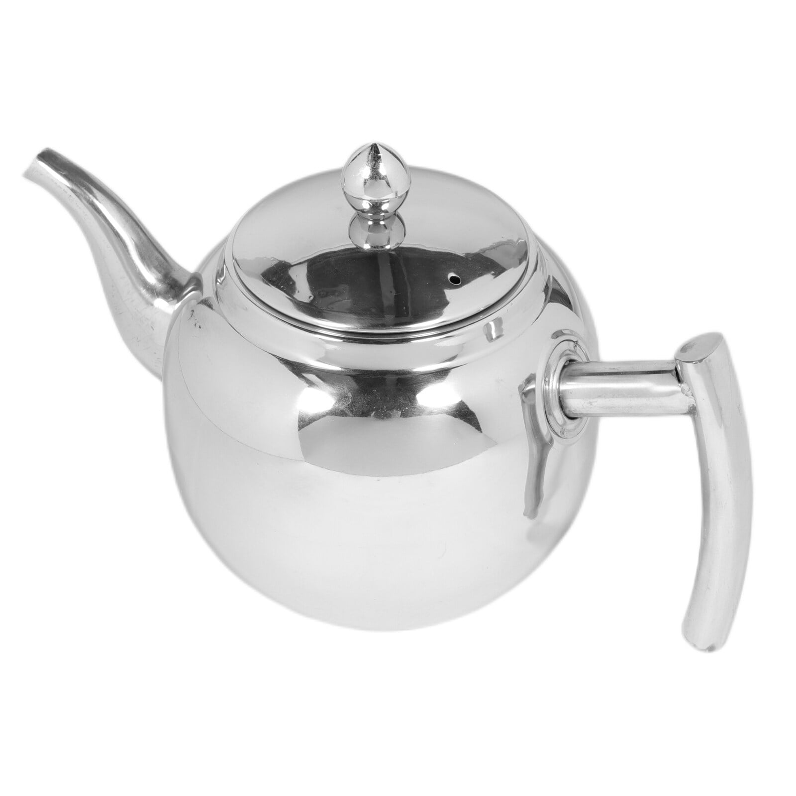 FENGGUIQU 1Pc Water Heating Teapot Stainless Steel Filtering Tea Simple ...