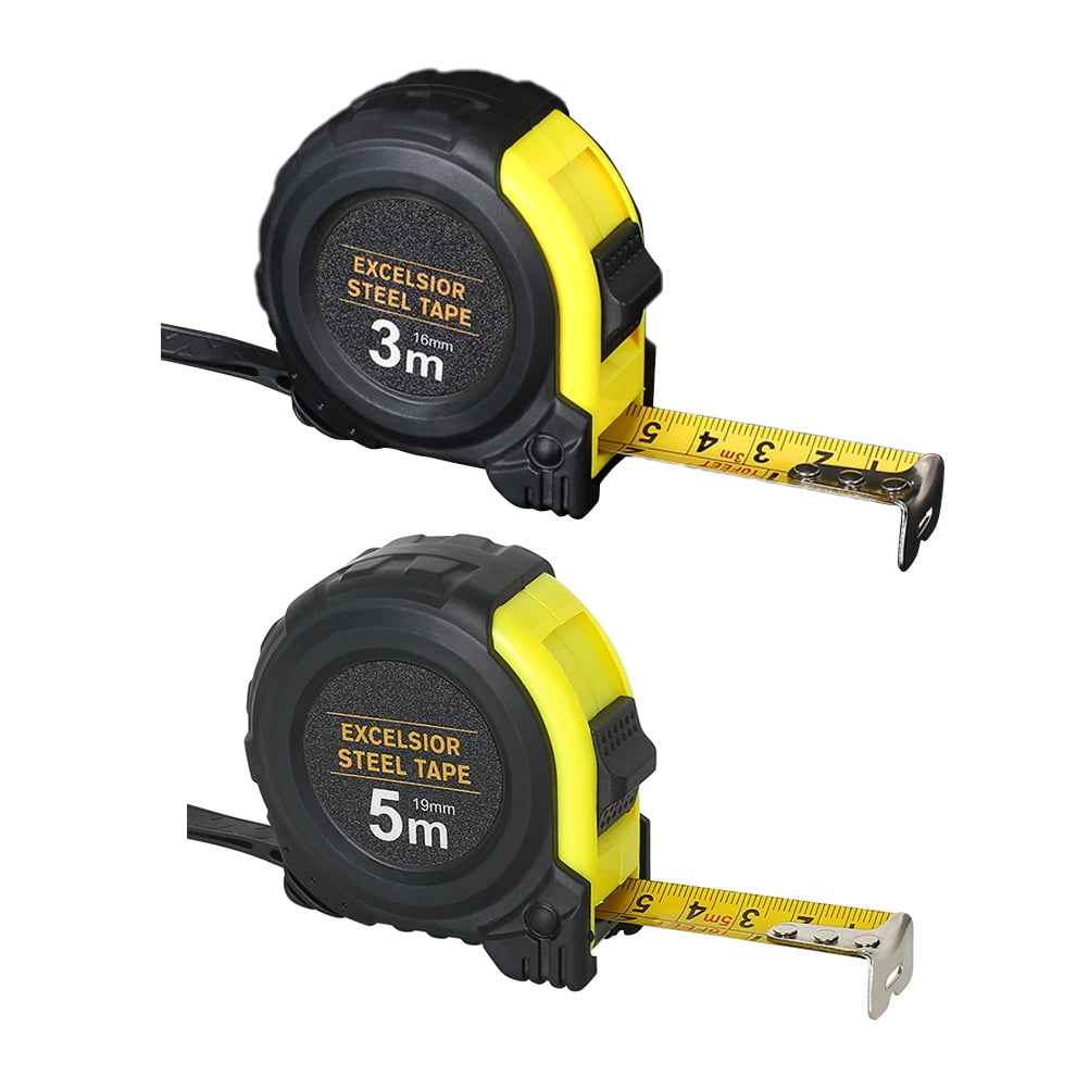 FENGGUIQU 2Pcs Distance Measuring Tapes in ABS and Carbon Steel for ...