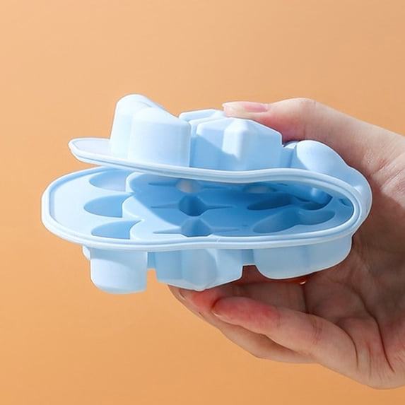 FENGGUIQU 2-Pack Reusable Trays with Lids, PP Material, Assorted Colors ...
