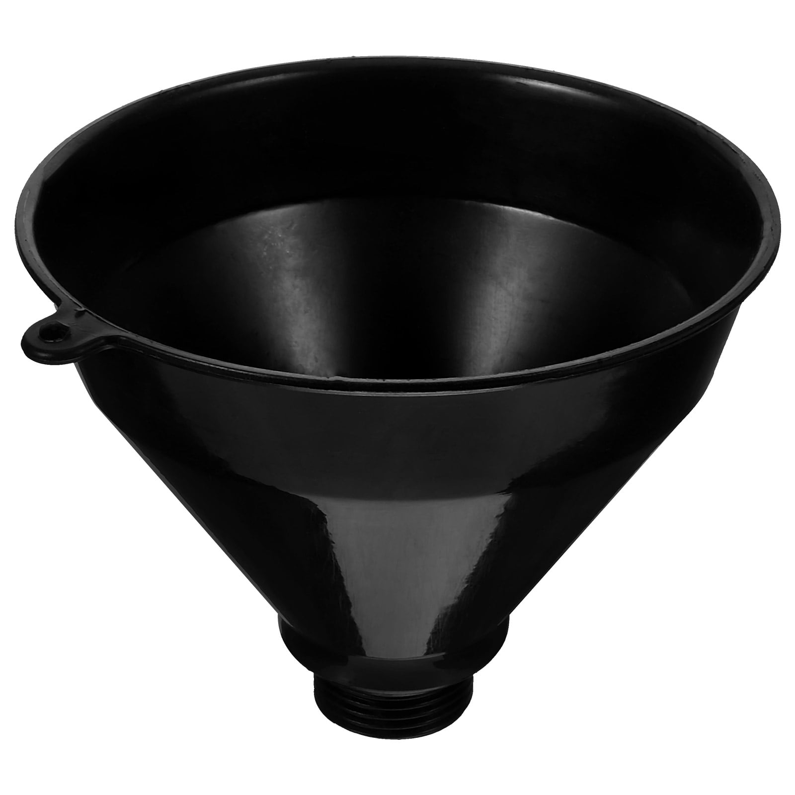 FENGGUIQU Practical Funnel Black Plastic Wide Opening for Effortless ...