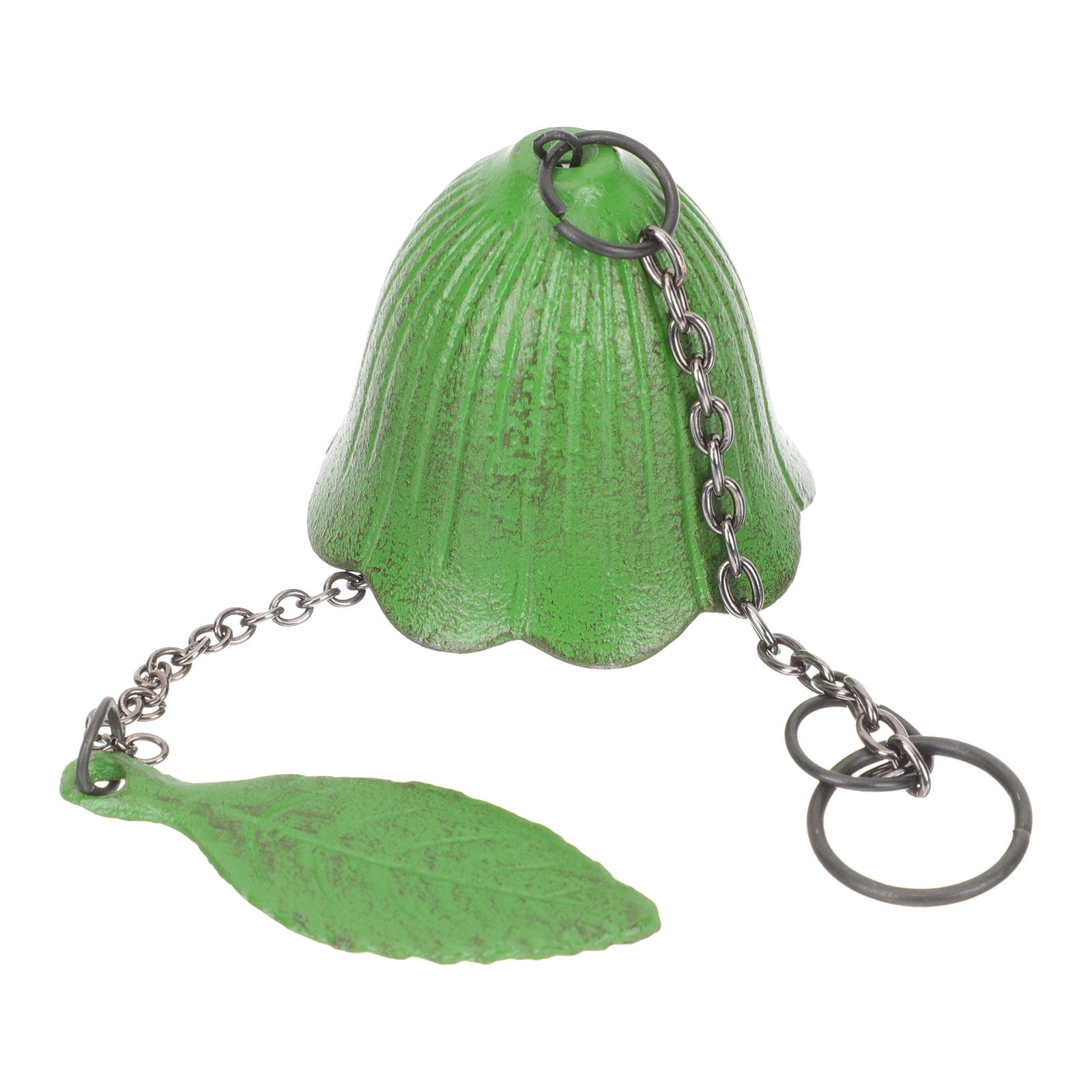 FENGGUIQU Cast Iron Wind Bell Green Creative Hanging Ornament for ...