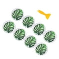 FENGGUIQU Green Leaf AntiSlip Stickers for Bathroom NonSkid Bathtub ...