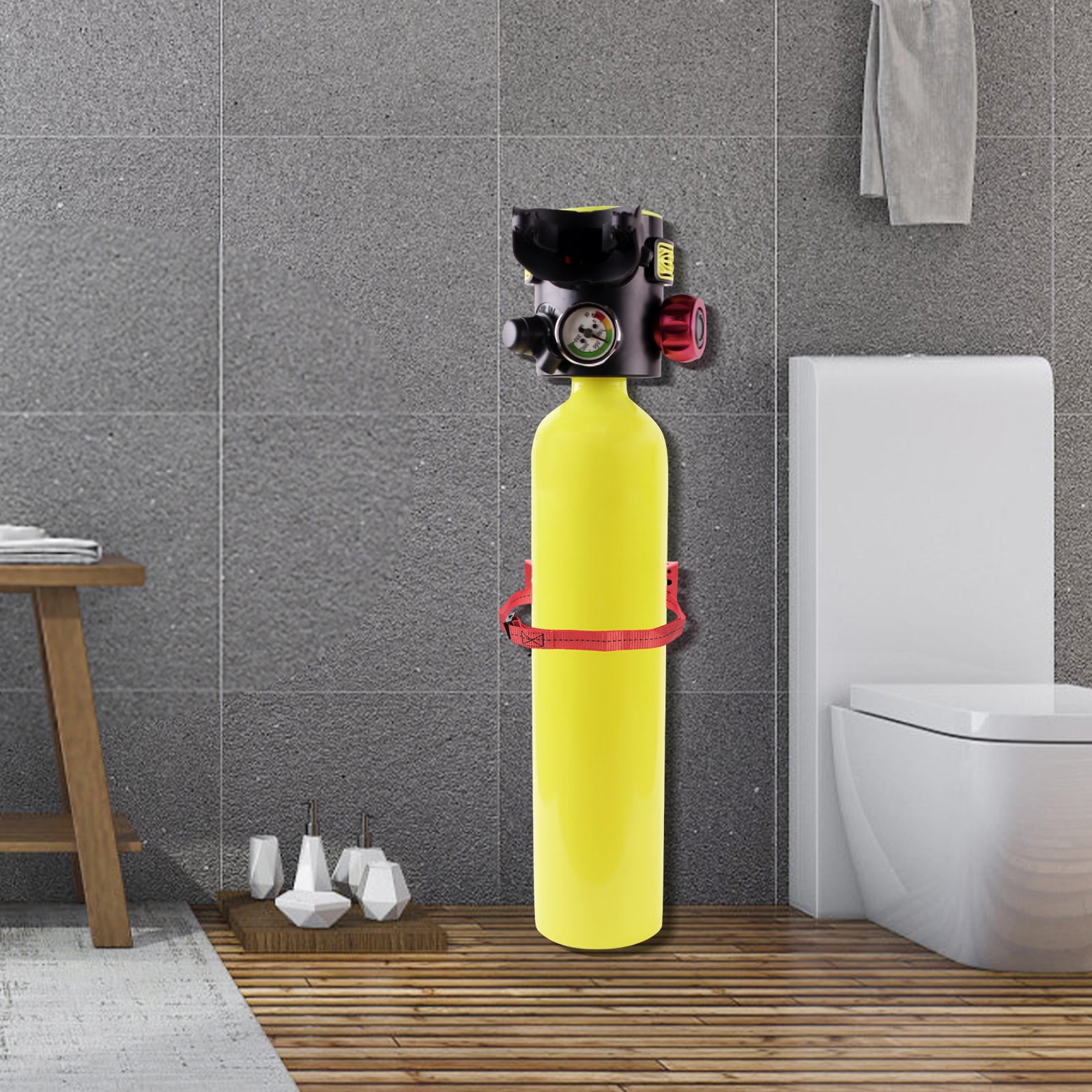 FENGGUIQU Heavy Duty Expansion Tank Bracket for 40L Gas Cylinder and ...