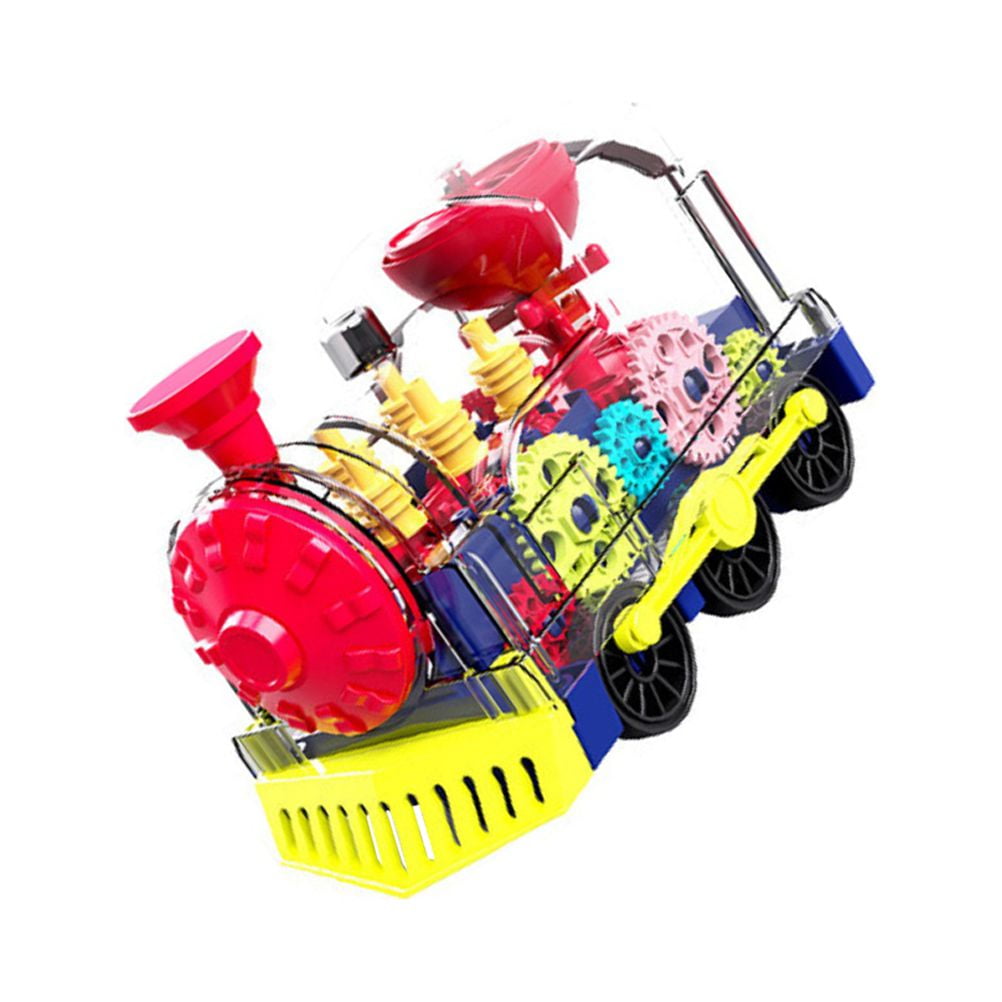 FENGGUIQU Interesting Train Toy Electric Train Set with Obstacle ...