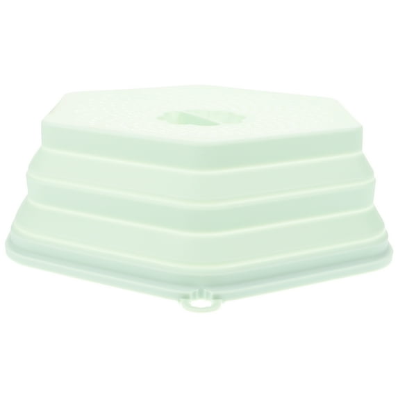 FENGGUIQU Light Green Silicone Microwave Cover for Food Kitchen Use ...