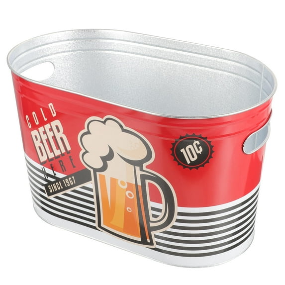 FENGGUIQU Metal Ice Cube Bucket for Cocktail Bar and Party Storage ...