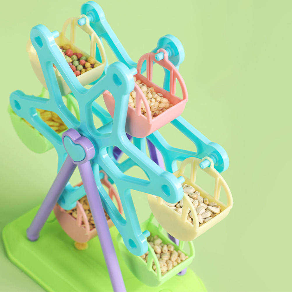 FENGGUIQU Toys For Parrot Foraging Toy Bright Colors Preventing Cage ...