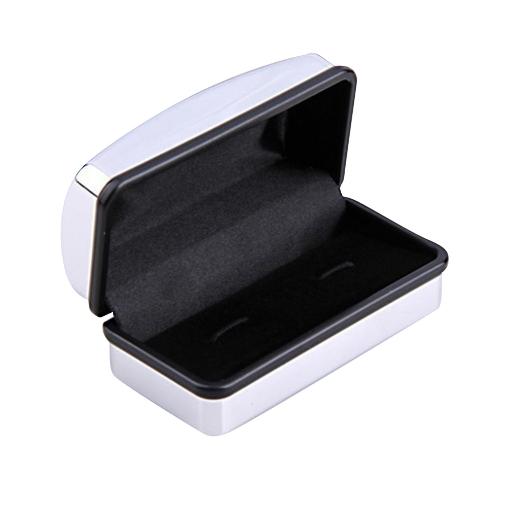 FENGGUIQU and Plastic Cufflink Box with Protective Insert Plated Cuboid ...