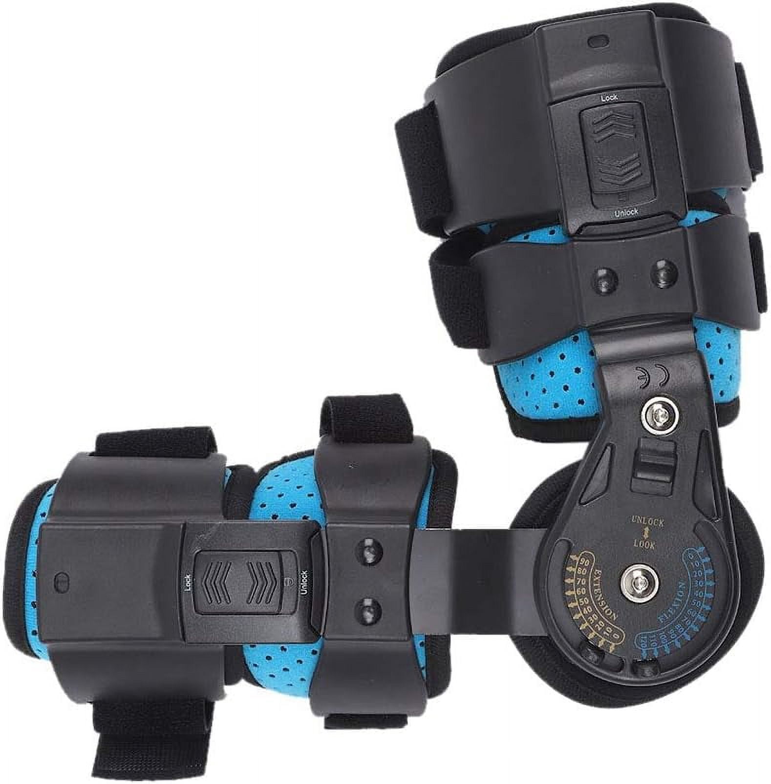FENGHinged Elbow Brace,Stainless Steel Adjustable Arm Orthosis Injury ...