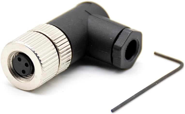 FENGM8 Field Wireable Connector Plug, Field Assembly M8 Connector A M8 ...