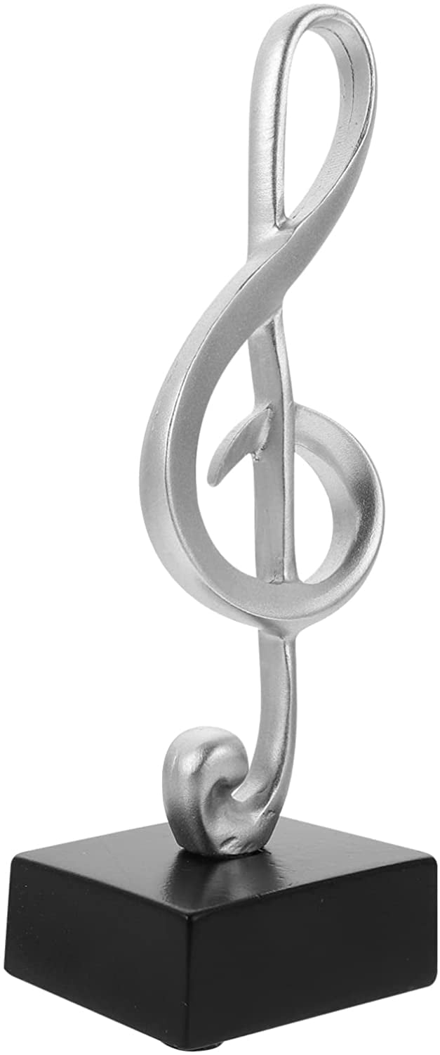 FENGMusic Note Figurine,Musical Sculpture Statue Treble Clef Instrument ...