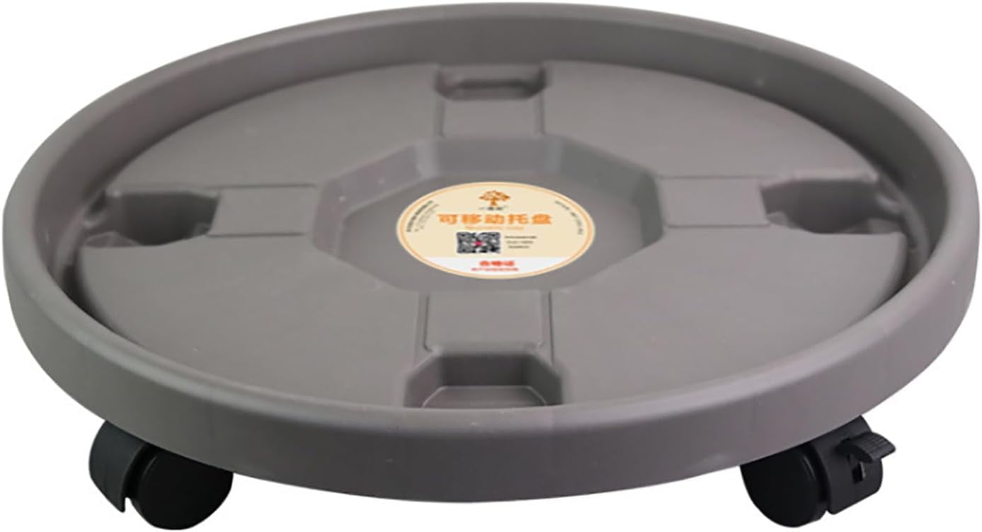 FENGOutdoor Roll Around Plant Caddy with Wheeled Planter Pallet, Pot ...