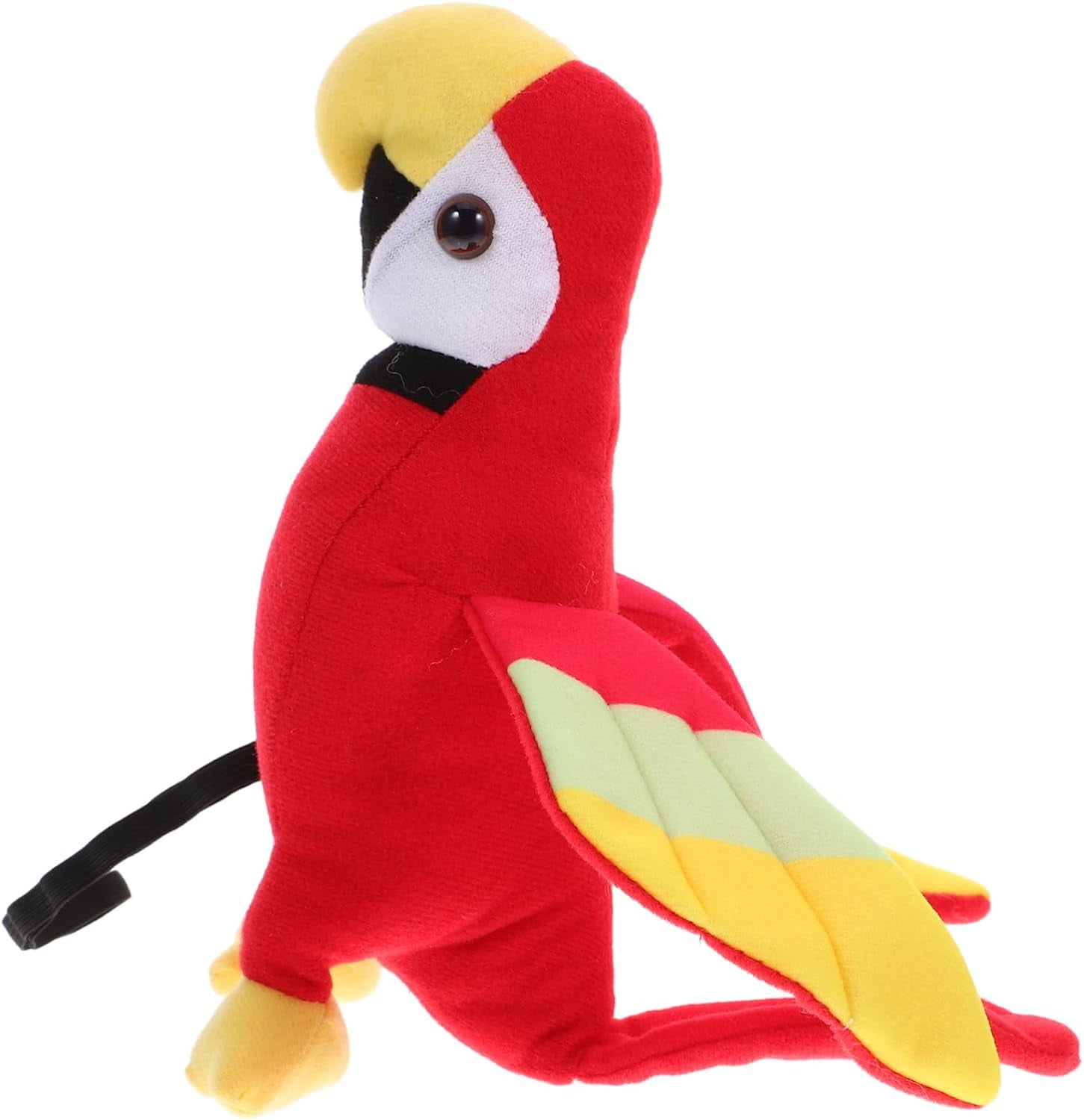 FENGPlush Parrot On Shoulder Adorable Childrens Pirate Shoulder Parrot ...