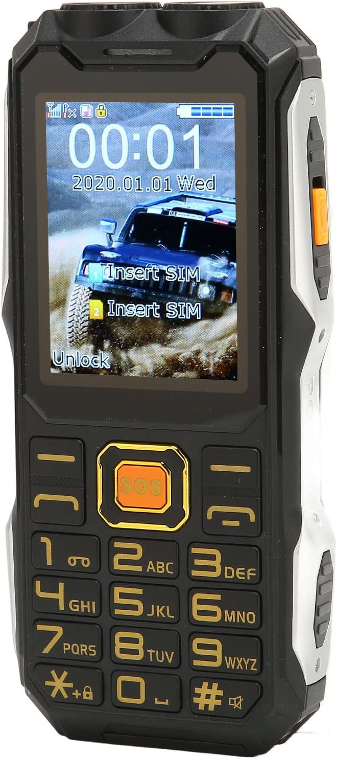 FENGUnlocked Senior Cell Phone, Big Button Dual SIM Senior Phone, Easy ...