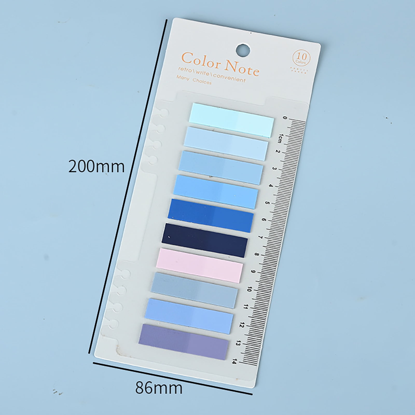 FENGYIKEJI Index Marking Sticker Morandi Translucent Creative Sticky ...