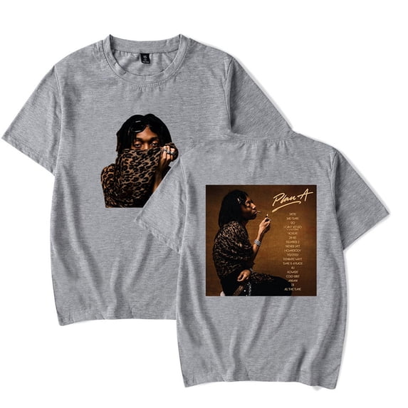 FENGZAN Lil Tecca Plan A Album Unisex Casual Short Sleeve Hip Hop ...