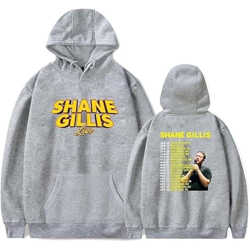 FENGZAN Shane Gillis 2025 Tour Unisex Classic Printed Hoodie Trendy ...