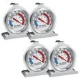 FENKON 4 Pack Kitchen Refrigerated Thermometer, Large Dial Freezer ...