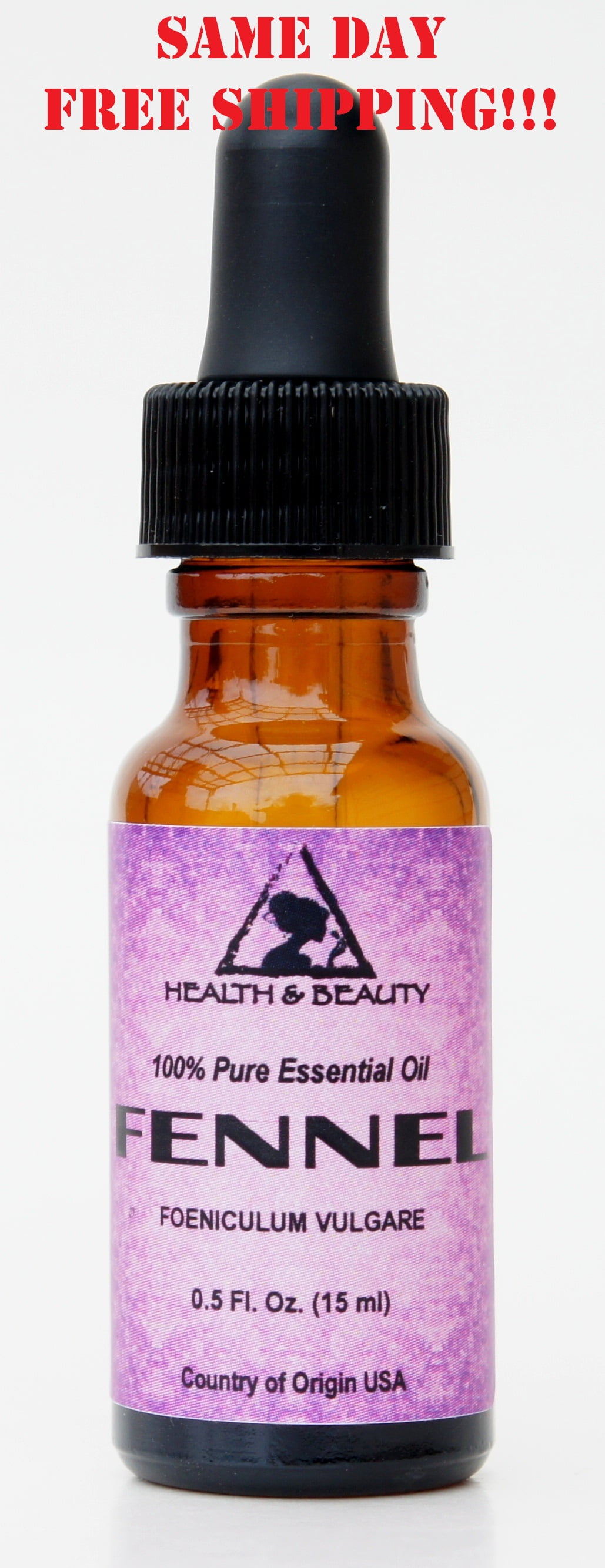 FENNEL ESSENTIAL OIL AROMATHERAPY NATURAL 100% PURE GLASS DROPPER 0.5 ...