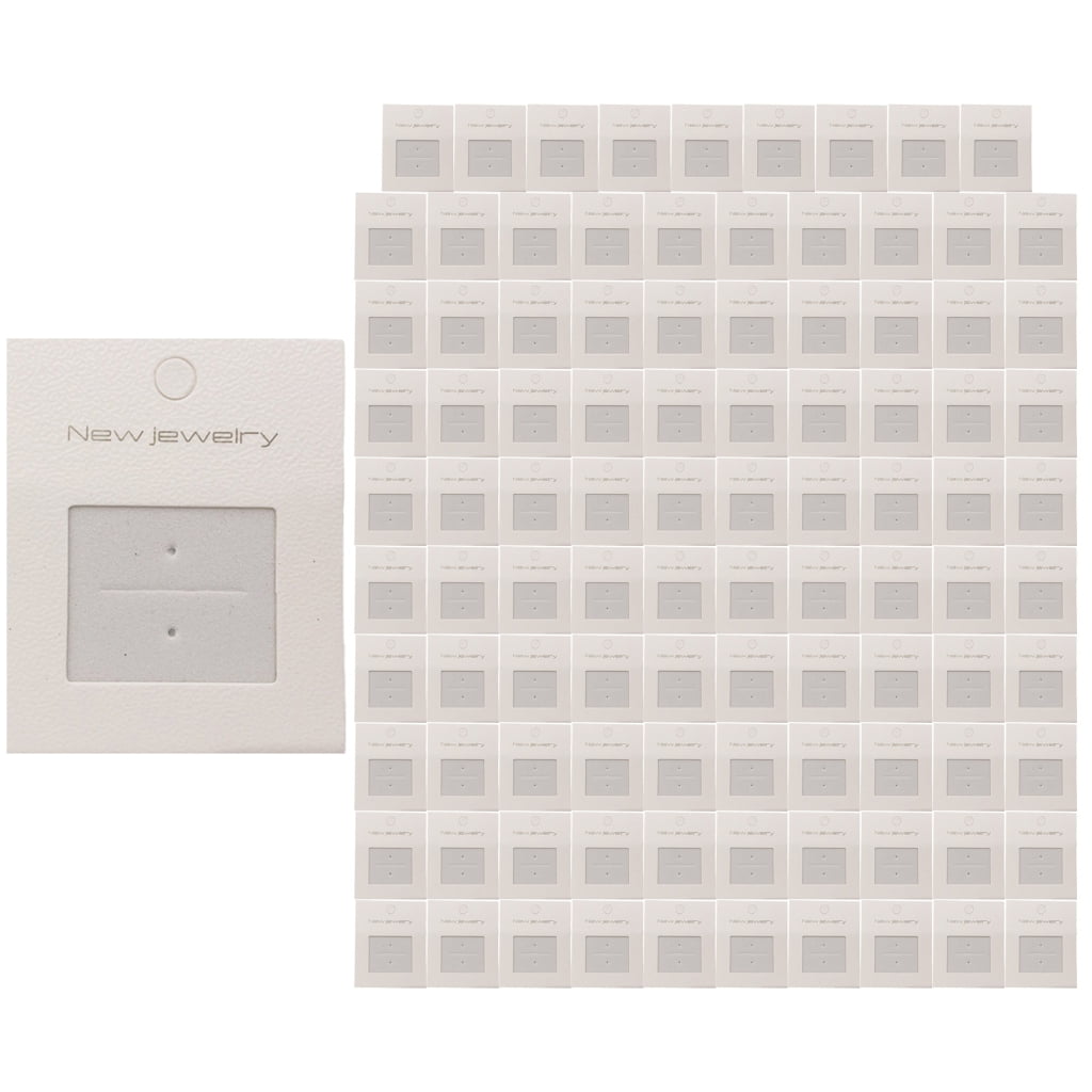 FENOHREFE 100 Pack Sponge Rings Display Card Jewelry Display Card ...