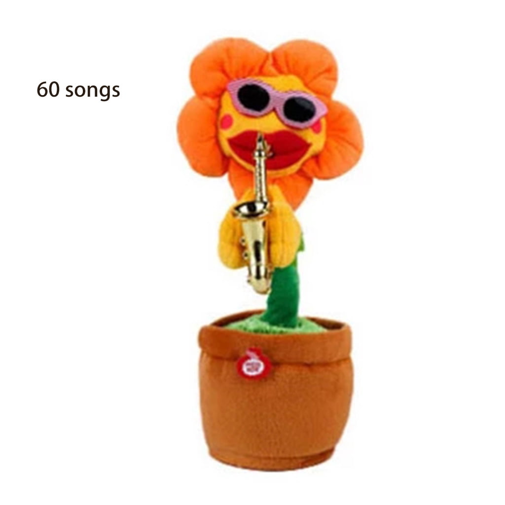 FENOHREFE 13in Electric Toy Stuffed Dancing Flower for Birthday G1ft ...