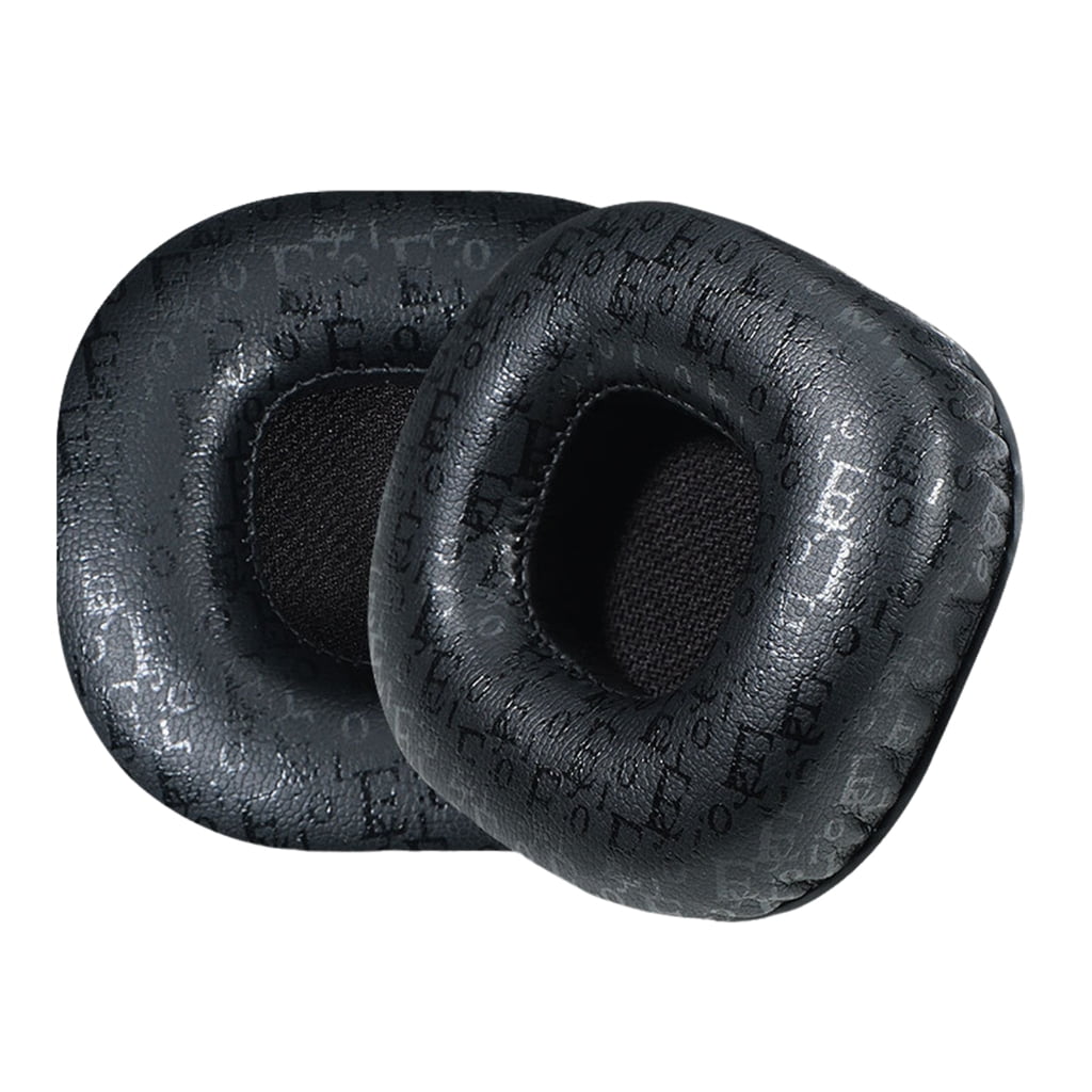 FENOHREFE 1Pair Earpads Protein Leather Ear Pad Ear Cushions Covers ...