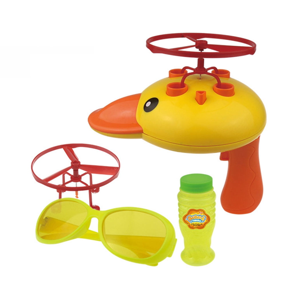 FENOHREFE 1Set F1y1ng Duck Toy Blowing Maker with Bamboo Dragonfly ...