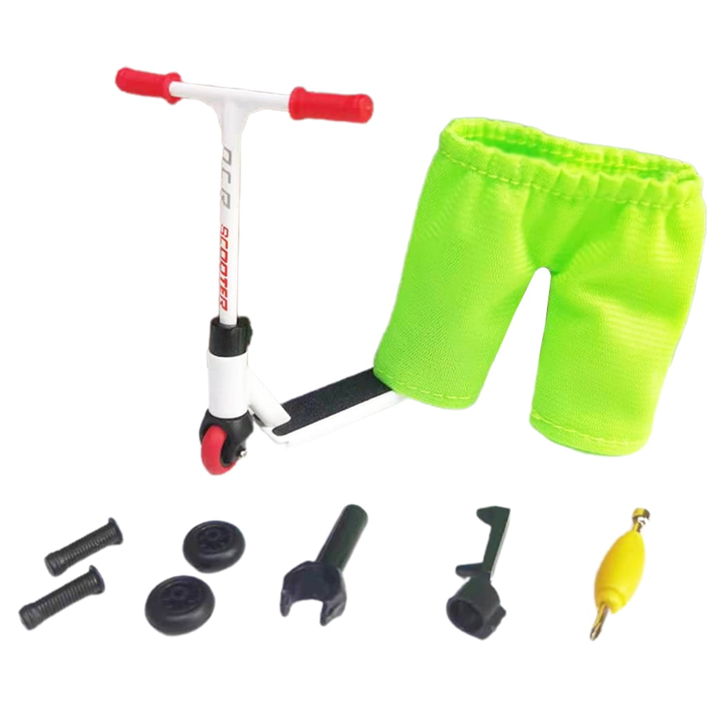 FENOHREFE 1Set Mini Finger Model Set Kids Toy Finger Scooter Set Mini ...