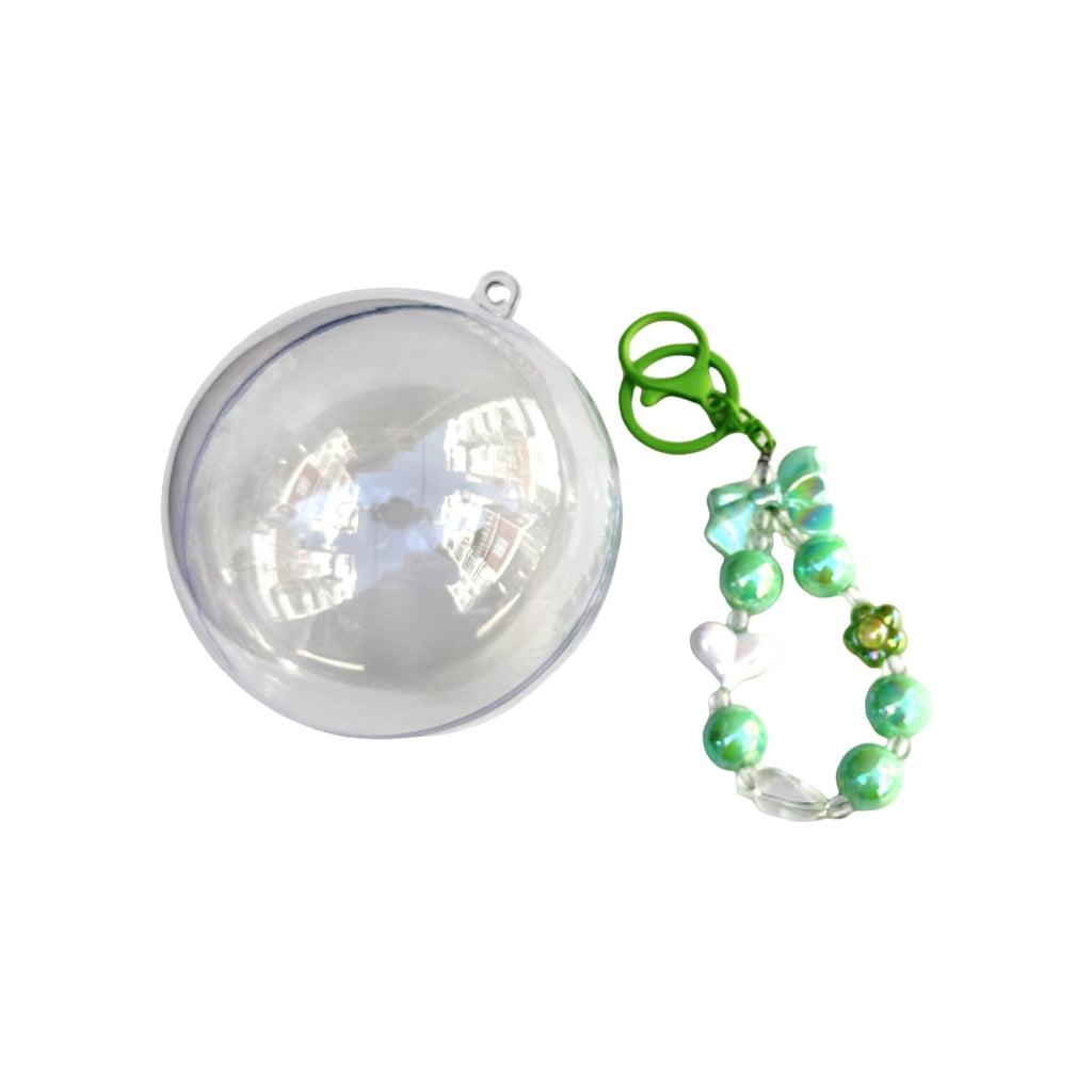 FENOHREFE Acrylic Round Key Rings 10cm Suitable for Present Box Toy ...