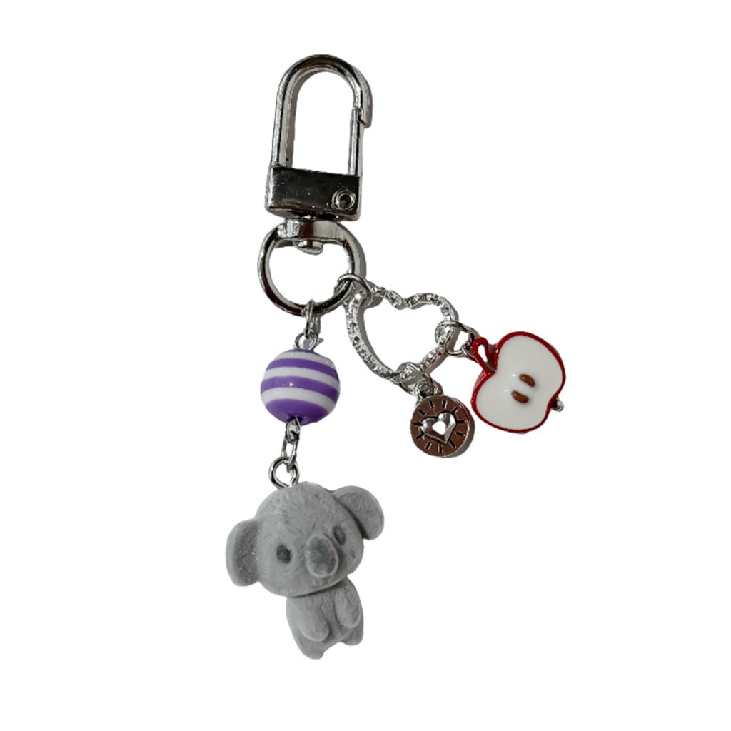 FENOHREFE Adorable Bear Bag Pendant Accessory Portable Bear Bag Clip ...