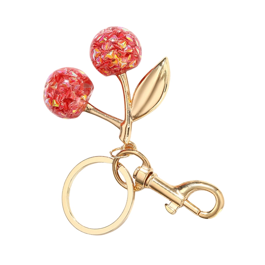 FENOHREFE Adorable Cherries Bag Charm Stylish Cherries Bag Ornament ...