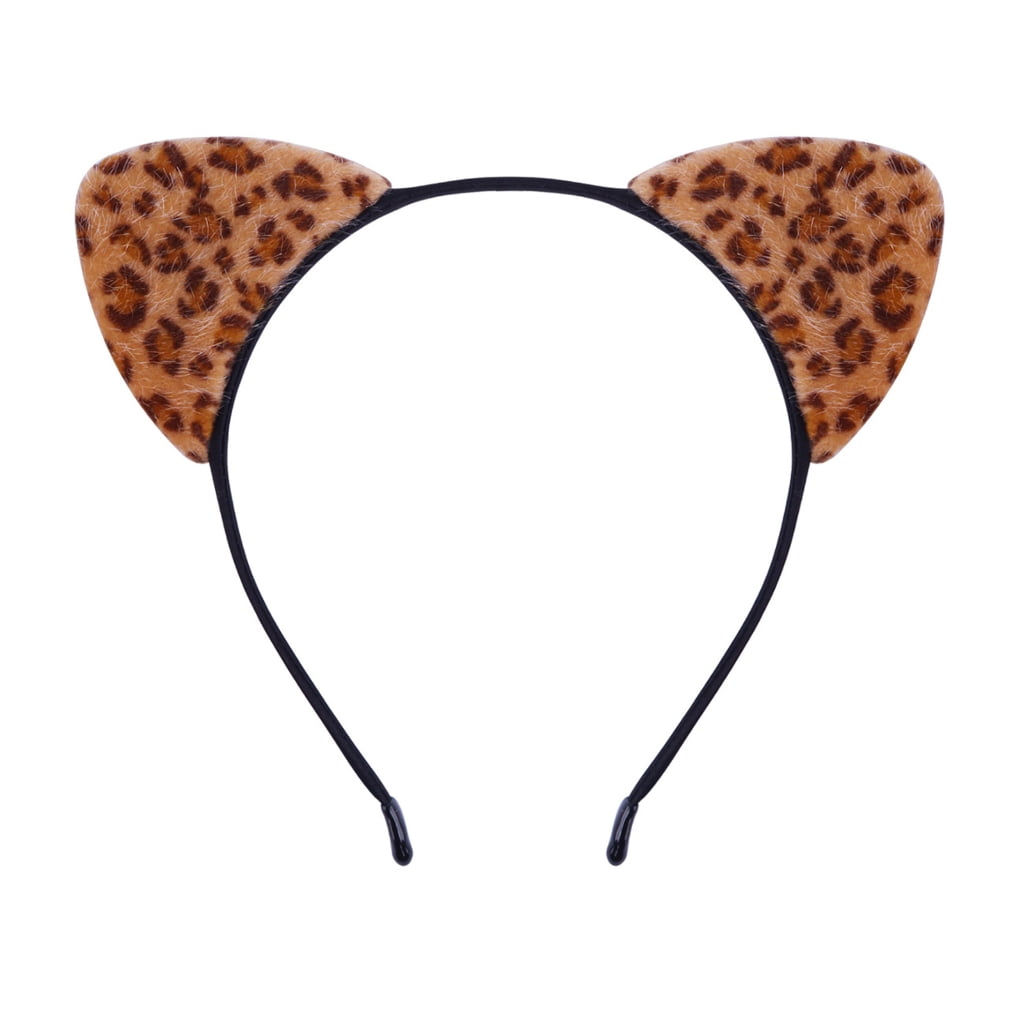 FENOHREFE Animal Pattern Cats Ear Headband for Women and Kids Cosplay ...