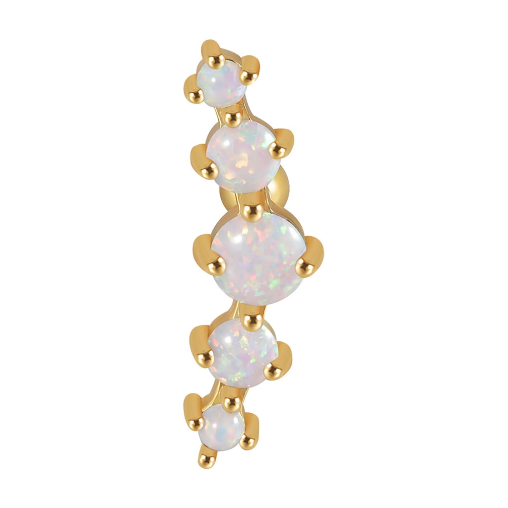 FENOHREFE Arcs-Shaped Ear Cartilage Tragus Labret Earring Piercing ...