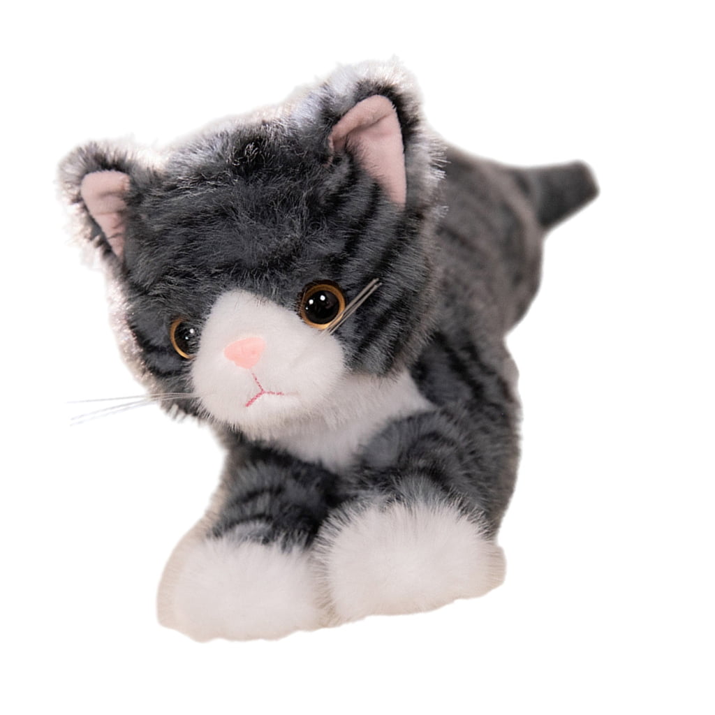 FENOHREFE Charm Sturdy Plush Kitten Toy Soft and Cuddly Faux Cats ...