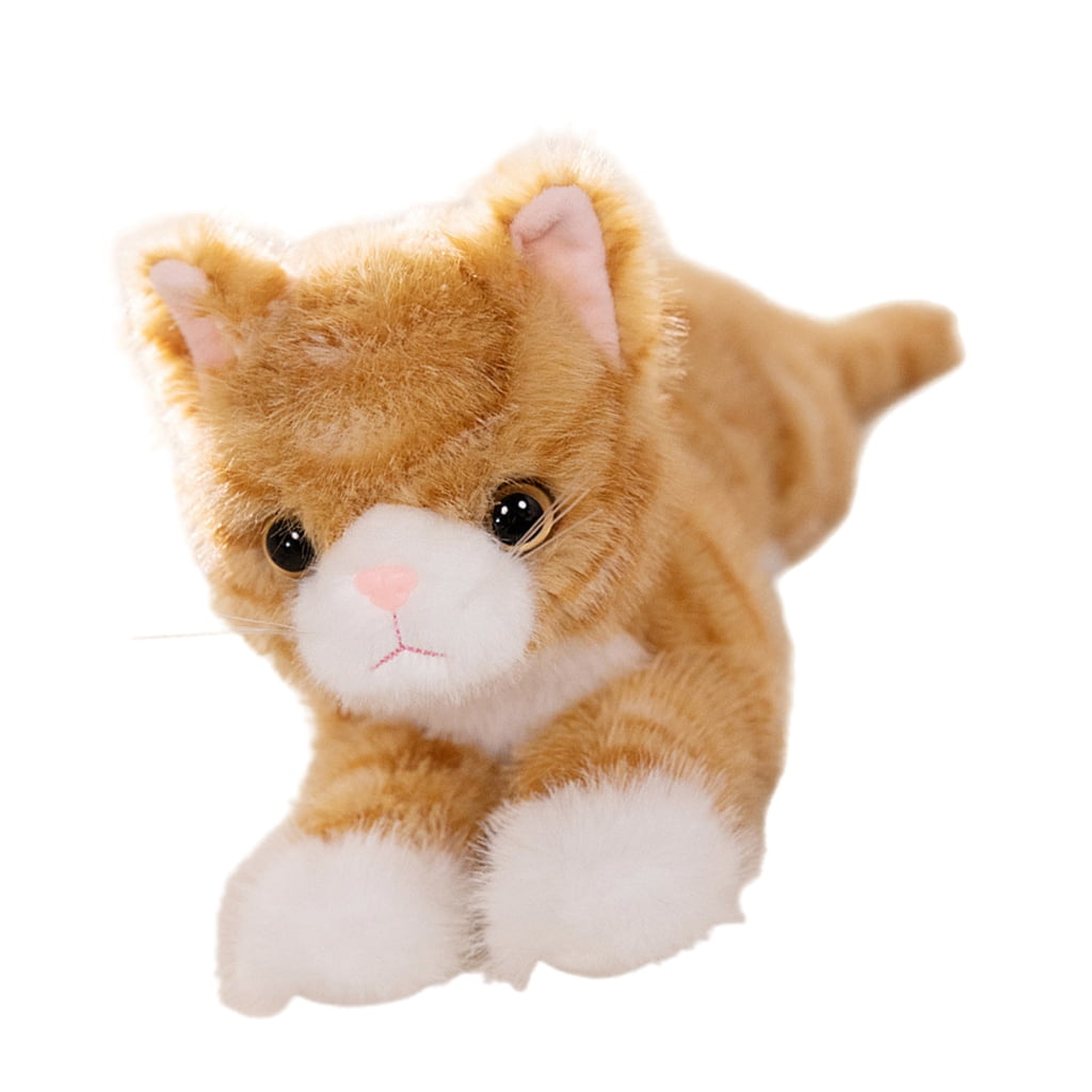 FENOHREFE Charm Sturdy Plush Kitten Toy Soft and Cuddly Faux Cats ...