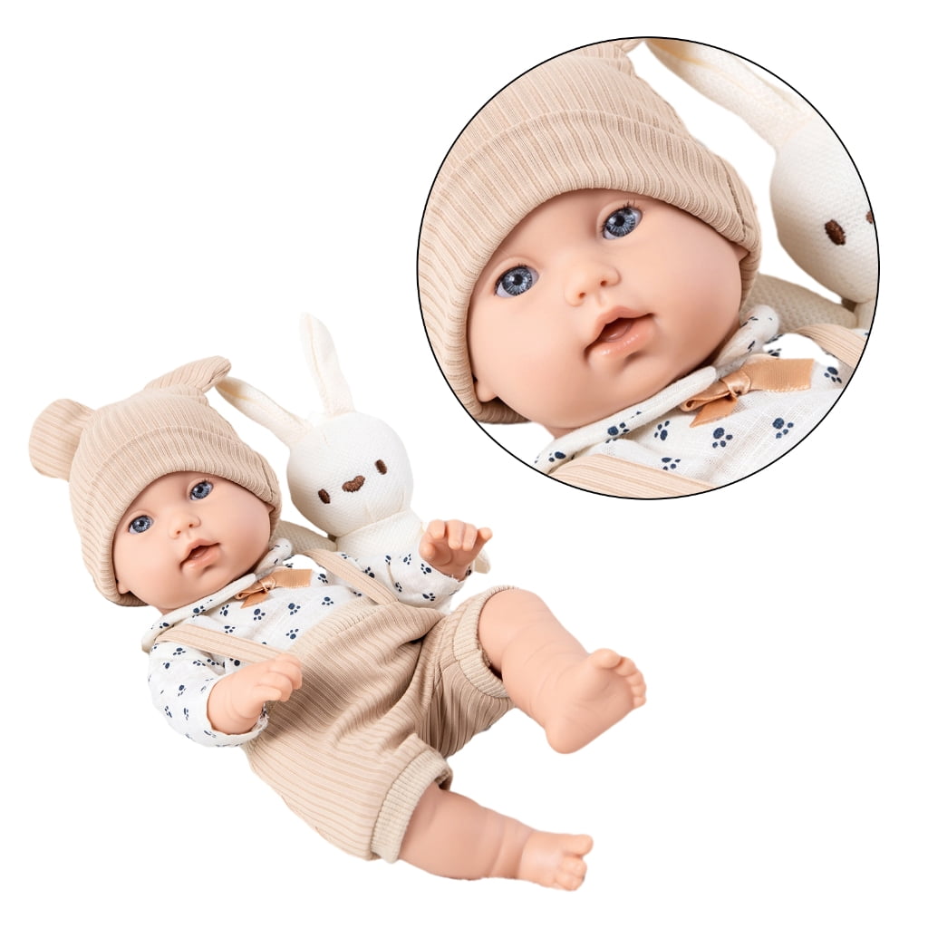 FENOHREFE Cute Doll Ba-- Girl Realistic White Girl Doll 12 Inch Toy ...