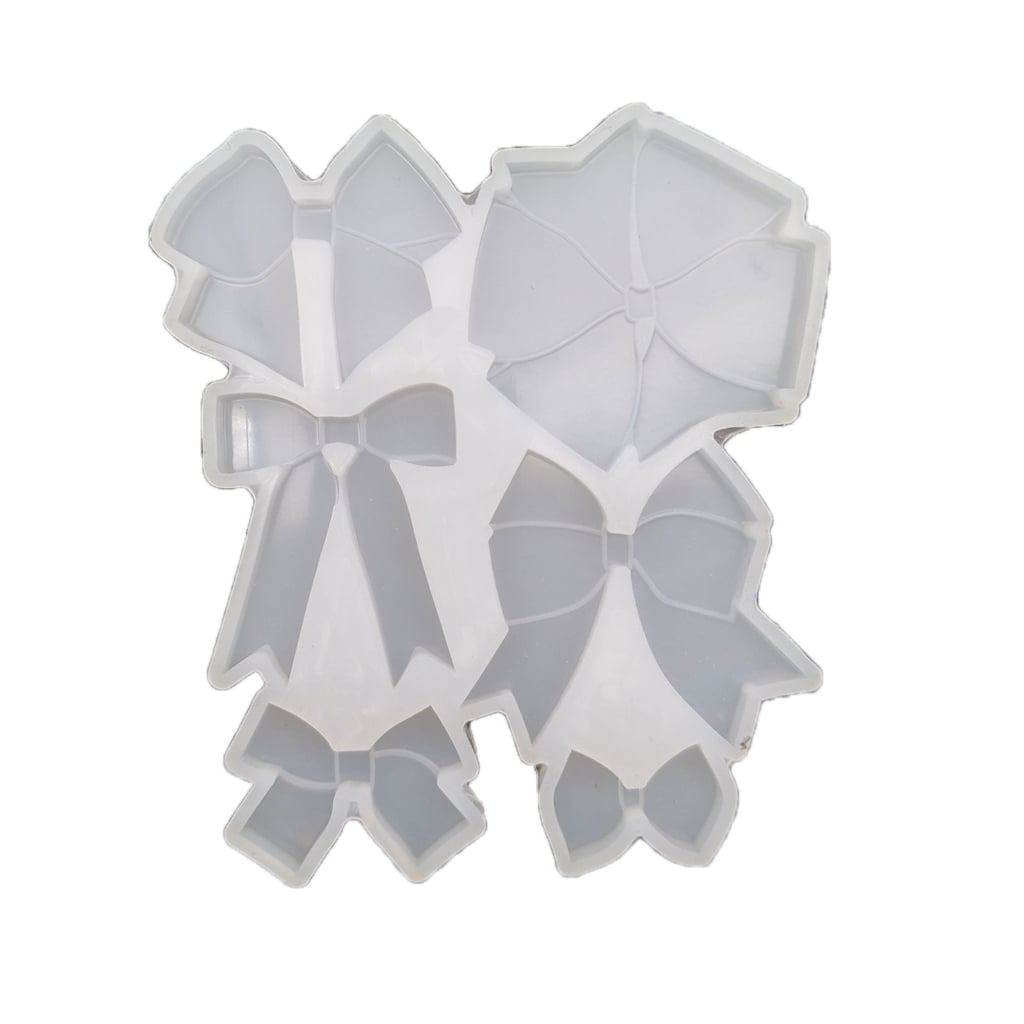 FENOHREFE Epoxy Resin Mold Reusable Molds for Bowknot Shape Silicone ...