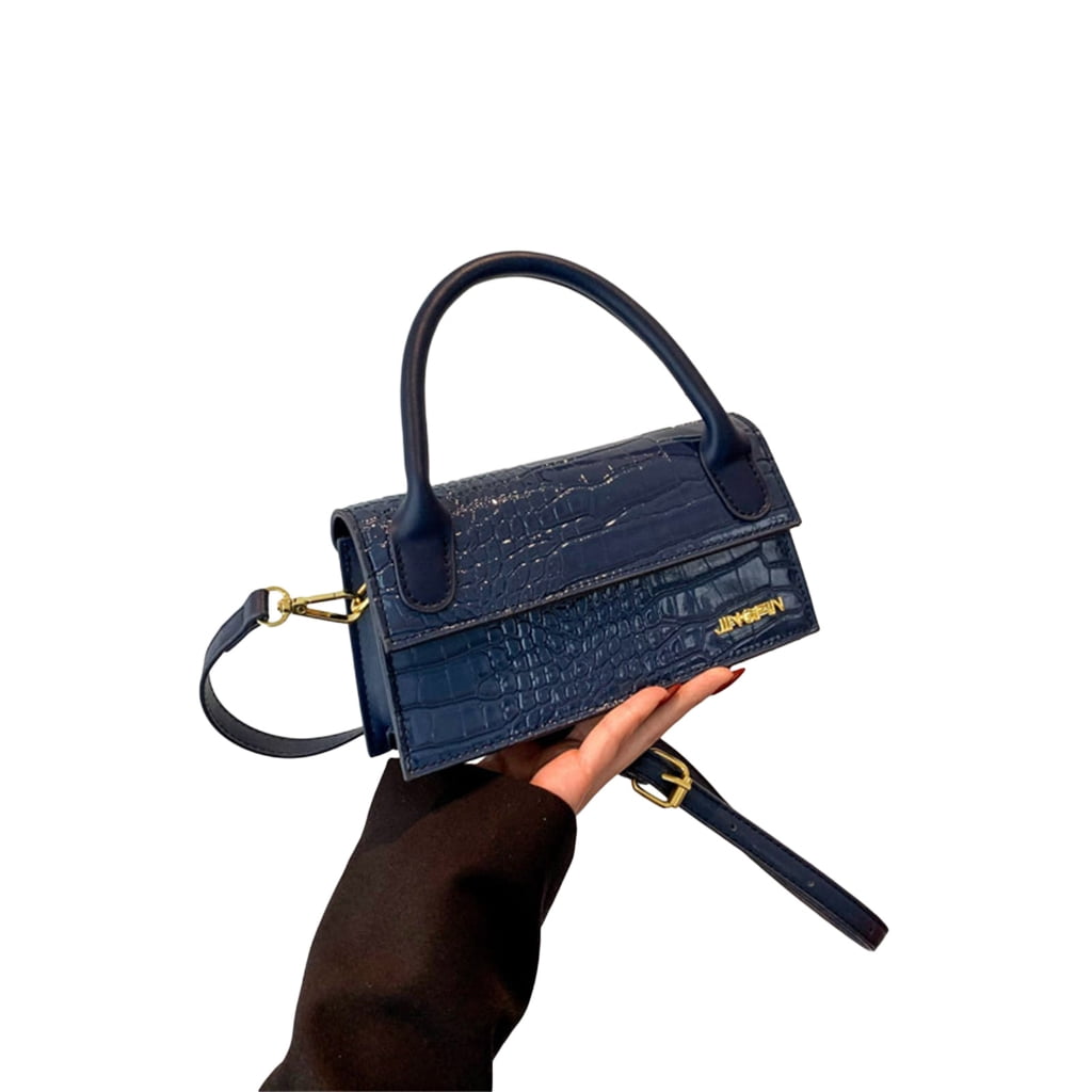 FENOHREFE Fashion PU Bag Stone Texture Bag Leather Crossbody Bag ...