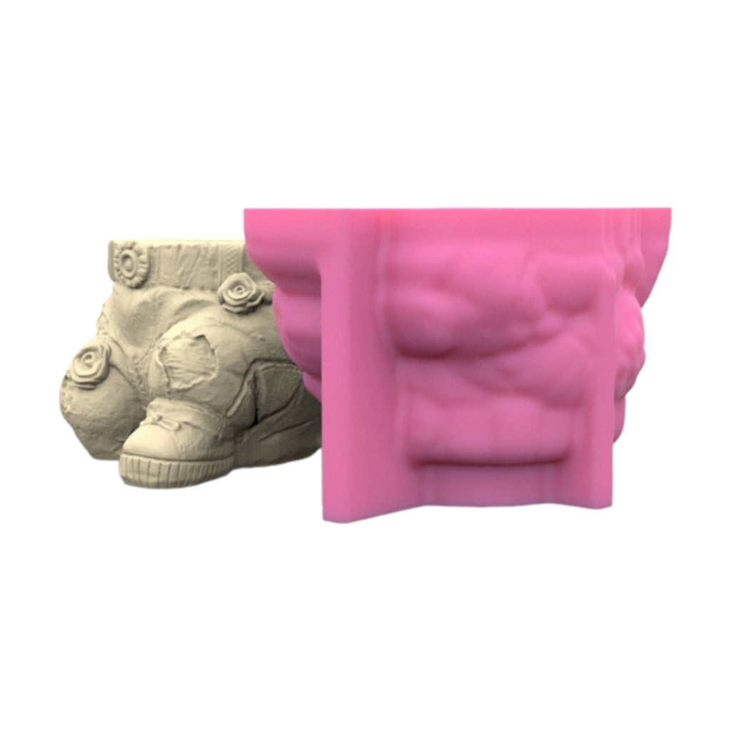 FENOHREFE Flower Pots Mold Pants Kneeling Pen Holder Silicone Mould ...